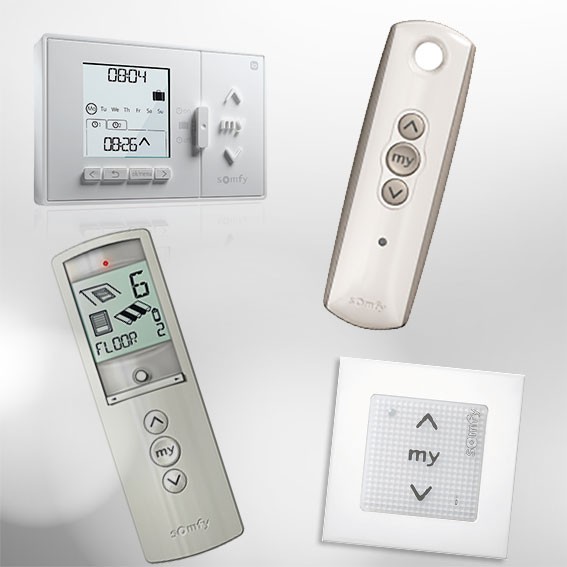 Commande et télécommande pour volet roulant